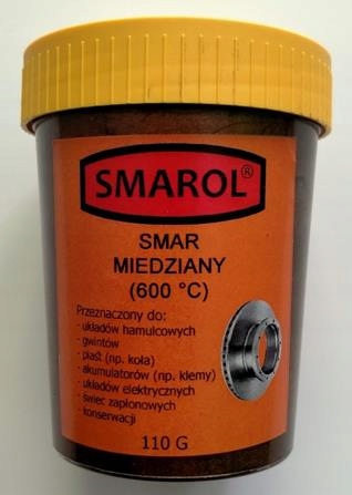 SMAR MIEDZIOWY WYSOKOTEMPERATUROWY (1200°C) 110G - 12582130070 - oficjalne archiwum Allegro