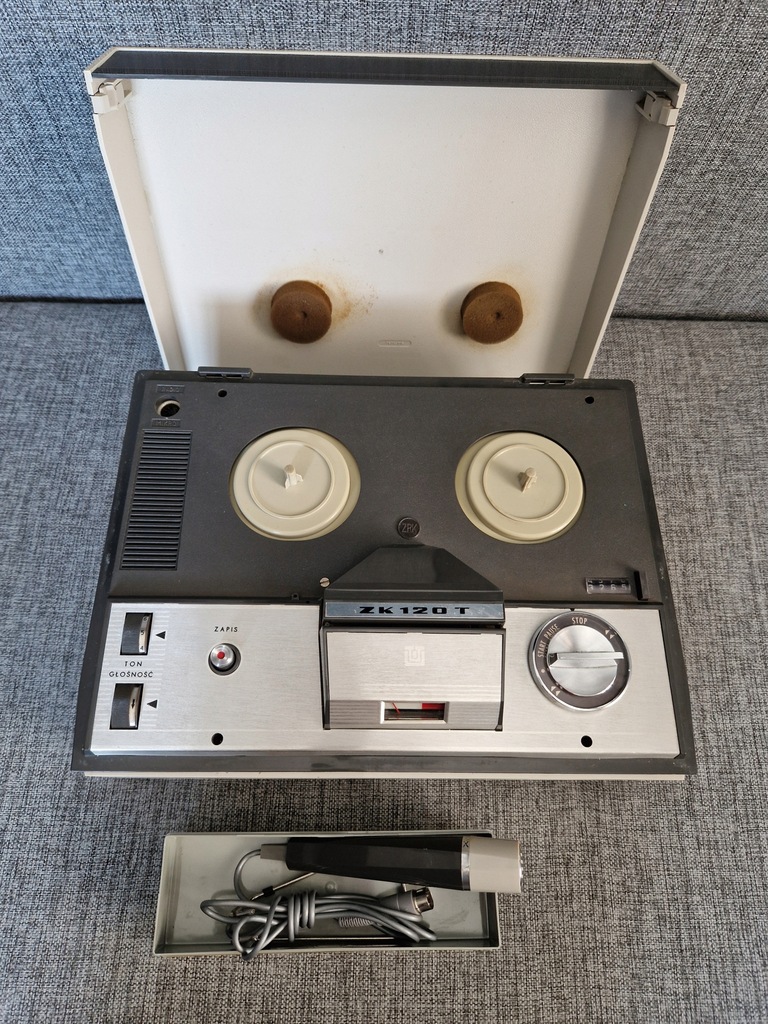 Magnetofon Szpulowy ZK 120 T Unitra PRL SPRAWNY - 14149774019 ...