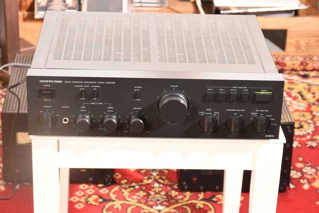 Wzmacniacz Onkyo INTEGRA A-8015 - 12830434179 - oficjalne archiwum Allegro