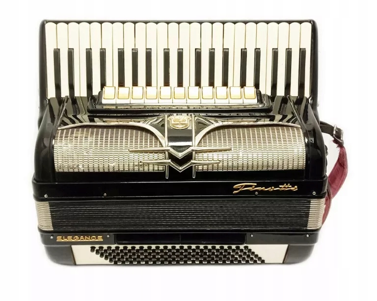 AKORDEON FIROTTI ELEGANCE 120 BASÓW 4 CHÓRY - 13675845172 - oficjalne archiwum Allegro