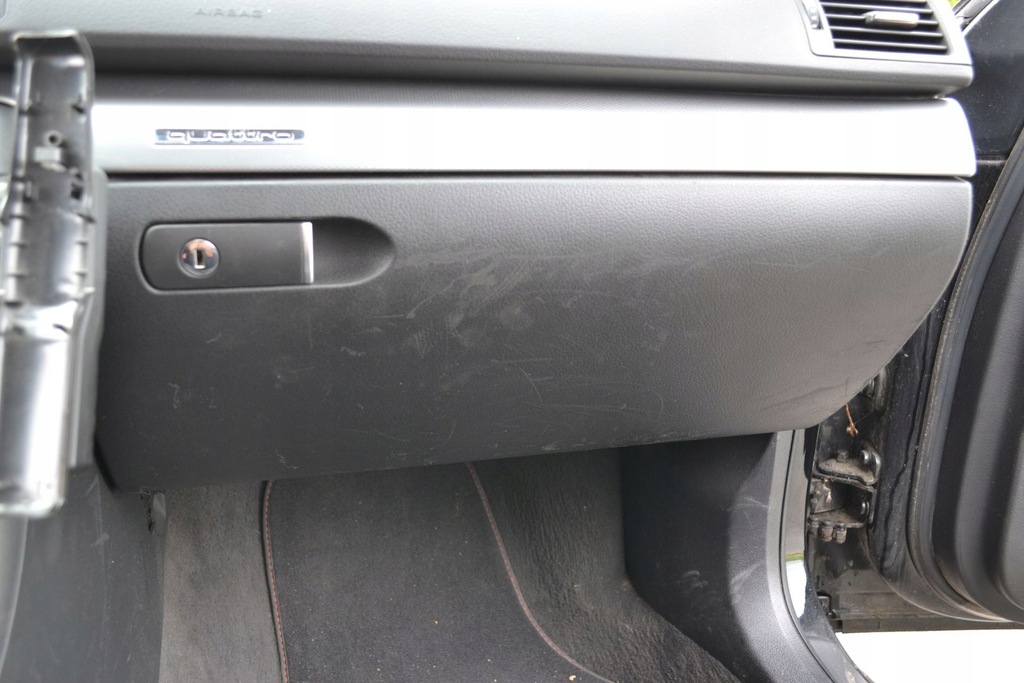 AUDI A4 B6 SCHOWEK PÓŁKA PASAŻERA - 12296210760 - oficjalne archiwum ...