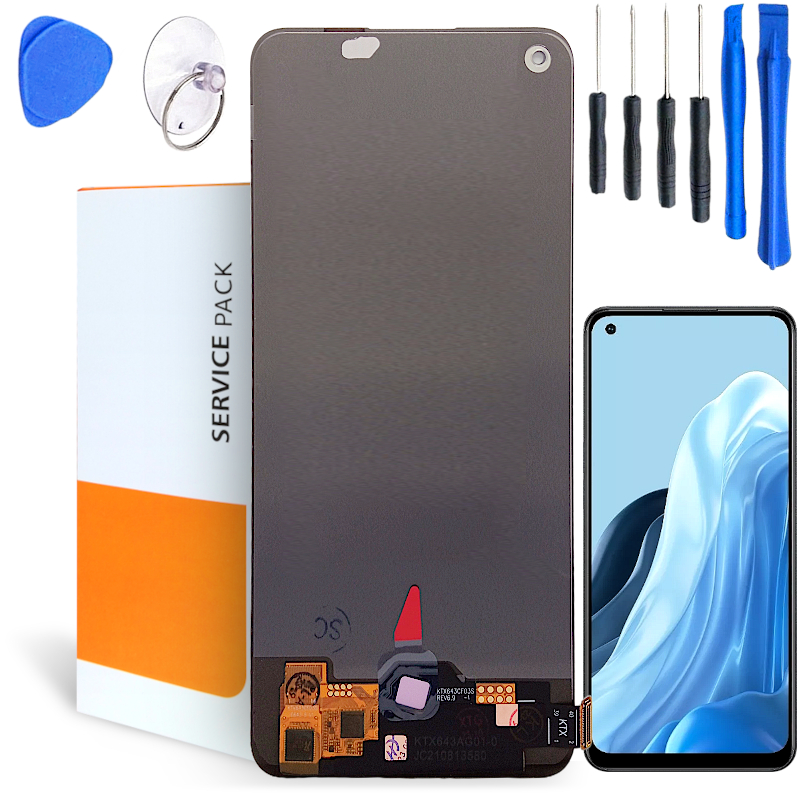 Wyświetlacz Ekran Oled Oppo Reno 7 CPH2363 Oryginalny Service Pack ...