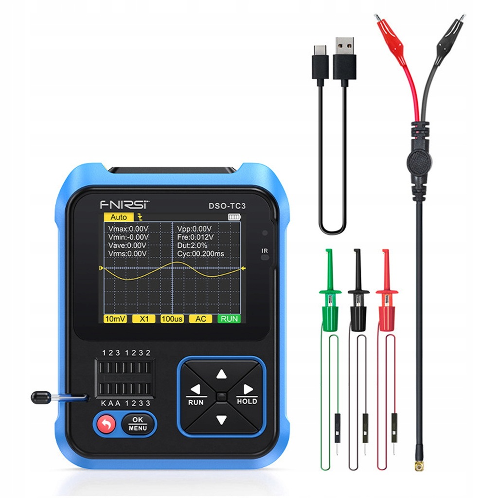 DSO-TC3 HANDHELD DIGITAL OSCILLOSCOPE PRZENOŚNY - 13316881478 ...