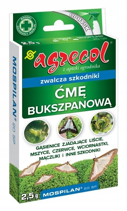 Mospilan 20 SP Ćma bukszpanowa 2,5g Agrecol - 10591362038 - oficjalne ... Mospilan 20 SP Ćma bukszpanowa 2,5g Agrecol - 10591362038 - oficjalne ...