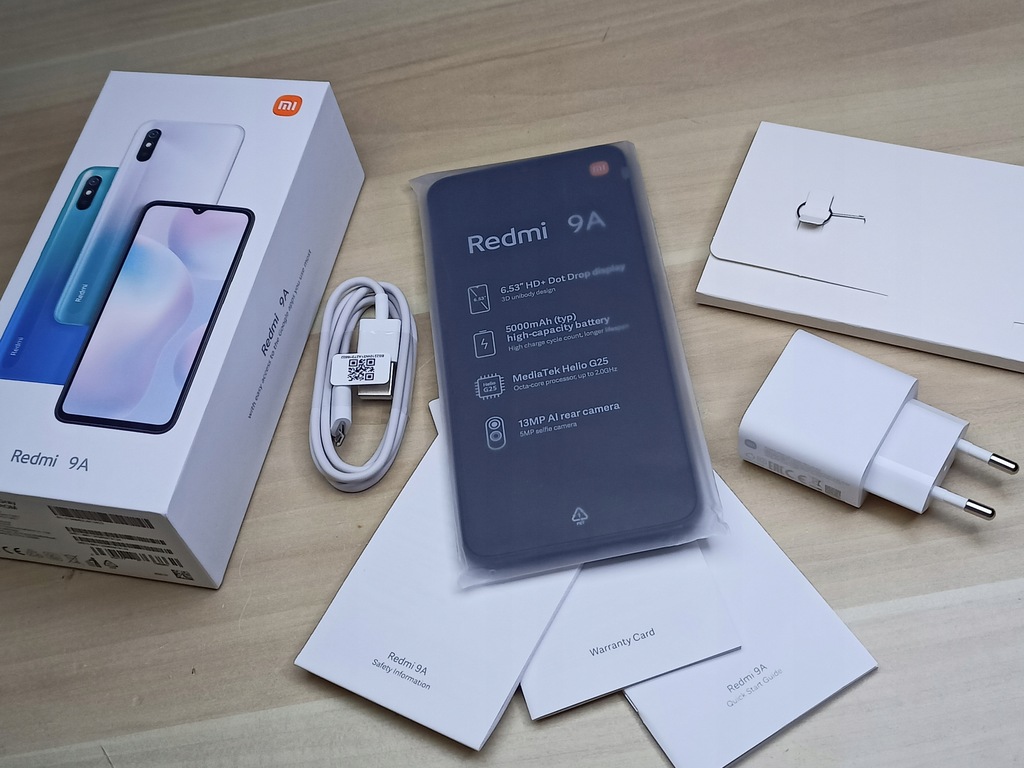 Smartfon Xiaomi Redmi 9A 2 GB / 32 GB czarny - 13060258304 - oficjalne archiwum Allegro