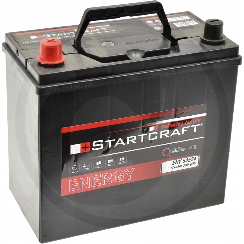 Akumulator 12V/45Ah zalany, naładowany, bezobsługowy - 14757148627 - oficjalne archiwum Allegro