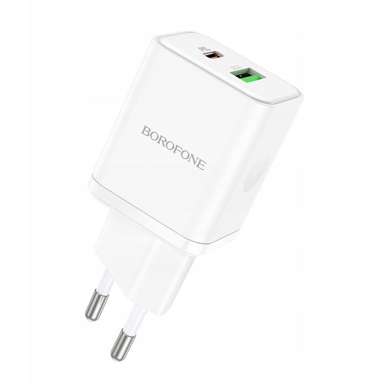 ŁADOWARKA BOROFONE USB A USB TYP C 2-PORT 18W 20W - 12907115633 - oficjalne archiwum Allegro