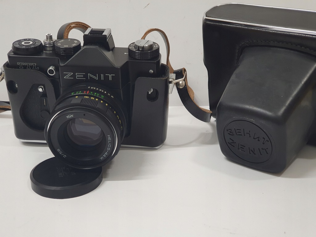 Aparat ZENIT TTL NOWY nie używany 1982r. dokumenty - 11734900836 ...
