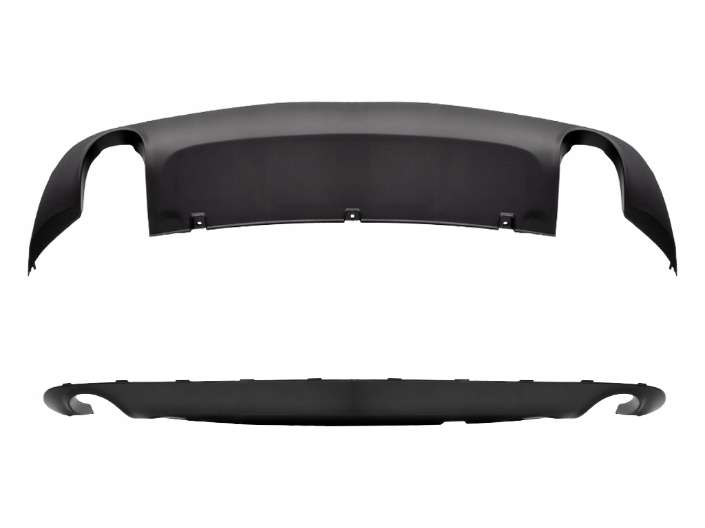 AUDI A6 C6 2008-2011 SPOJLER SPOILER ZDERZAKA 4F08 - 12500560282 ...