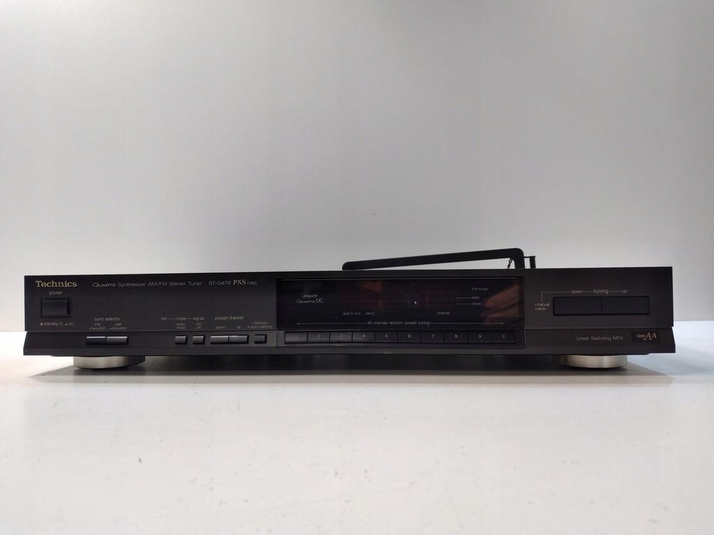 Technics ST-G470 PXS cap. AM/FM STERO TUNER QUARTZ - 14117253666 ...