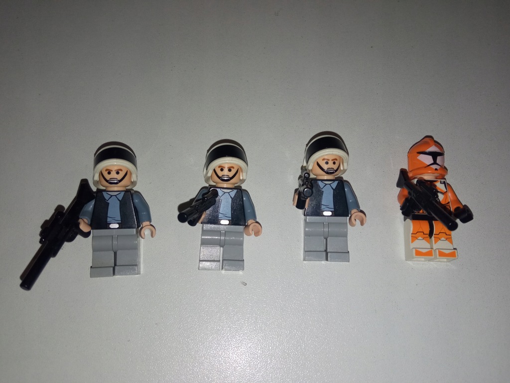 figurki lego - rebel scout trooper i bomb squad - 13048788840 ...