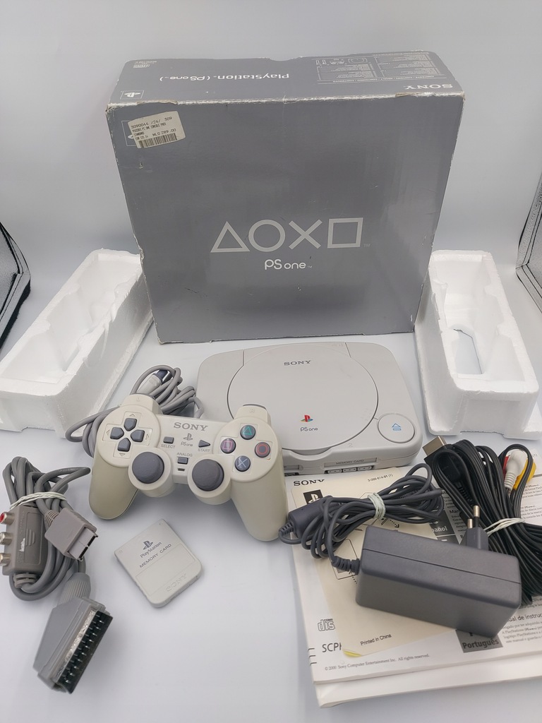 PS ONE KONSOLA PSX STAN KOLEKCJONERSKI PUDEŁKO - 11193596051 ...