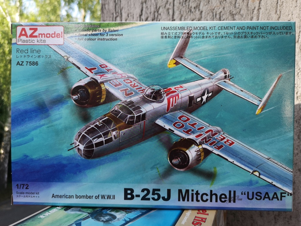 B-25J Mitchell USAAF Finito Benito next Hirohito - 12312160074 ...