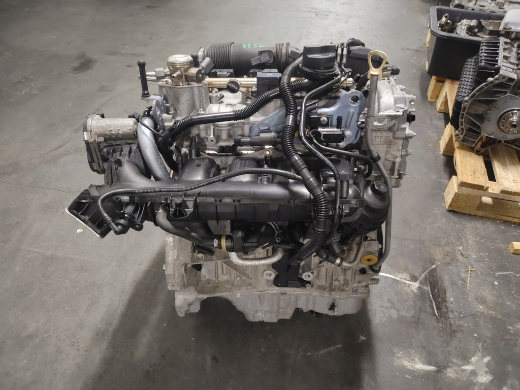 SILNIK MERCEDES CLA GLA A B 1.6 270.910 KOMPLETNY - 11726277543 ...