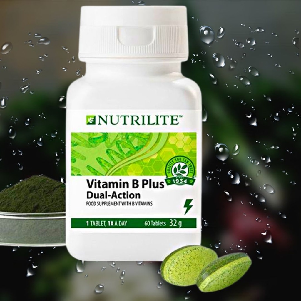 AMWAY WITAMINA B PLUS DUAL-ACTION NUTRILITE - 12233684140 - oficjalne ...