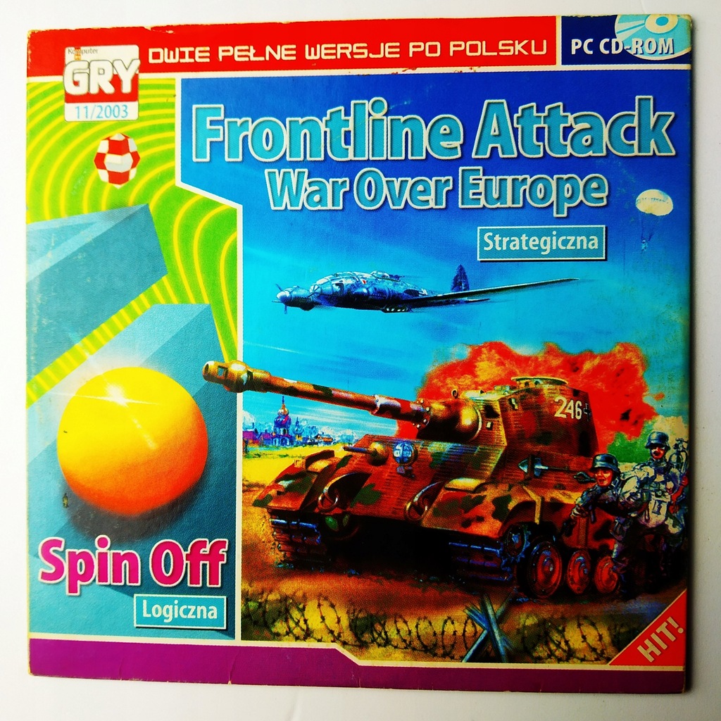 FRONTLINE ATTACK WAR OVER EUROPE + SPIN OFF | PC - 13490088086 - oficjalne archiwum Allegro