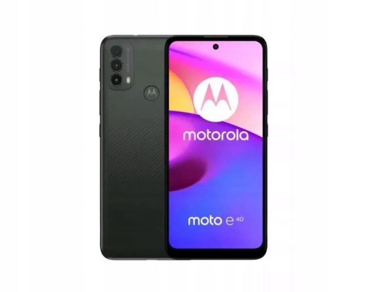 MOTOROLA E40 DUAL SIM 4GB/64GB CARBON GRAY - 12541389435 - oficjalne ...