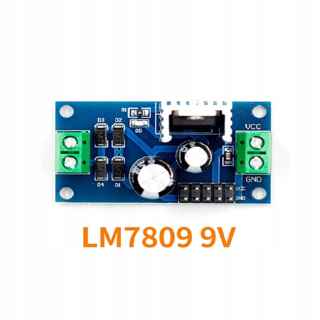 Zasilacz stabilizator napięcia LM7809 9V 1,2A - 10417478956 - oficjalne ...