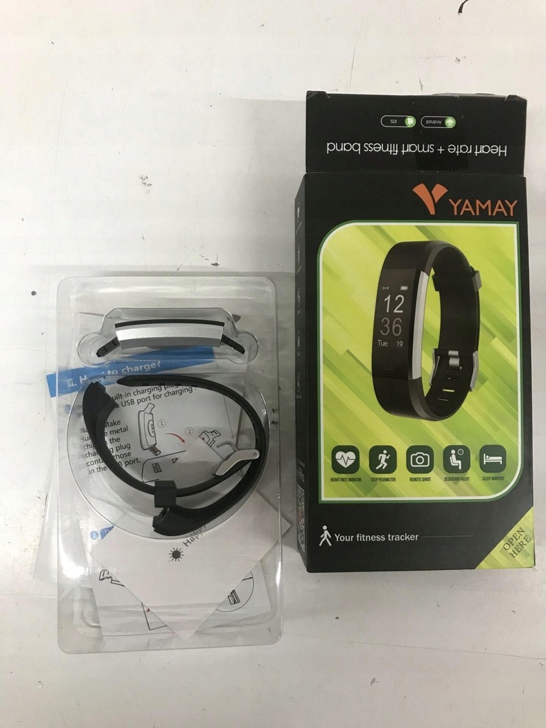 Smartband Yamay SW333 zegarek - 13629629026 - oficjalne archiwum Allegro