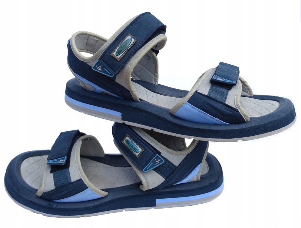 NICOBOCO sportowe sandały - LEKKIE - szersza stopa - 12353607066 ...