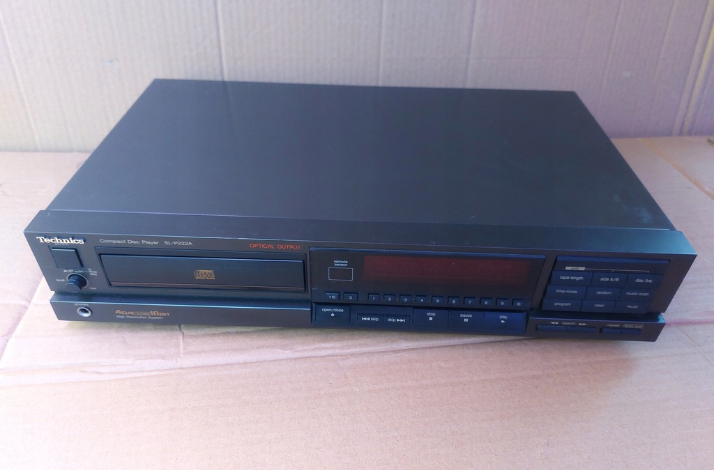 technics sl-p222 odtwarzacz cd - 12592751142 - oficjalne archiwum Allegro