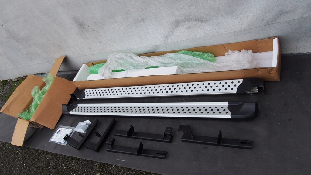 dacia DUSTER II 2 stopień PRÓG progi mocowania KPL - 12629991446 ...