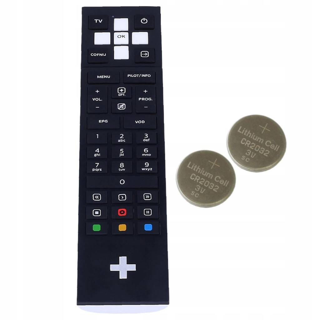 pilot dekodera nc+ sagemcom 4k oryginał wifi box - 11916837664 ...