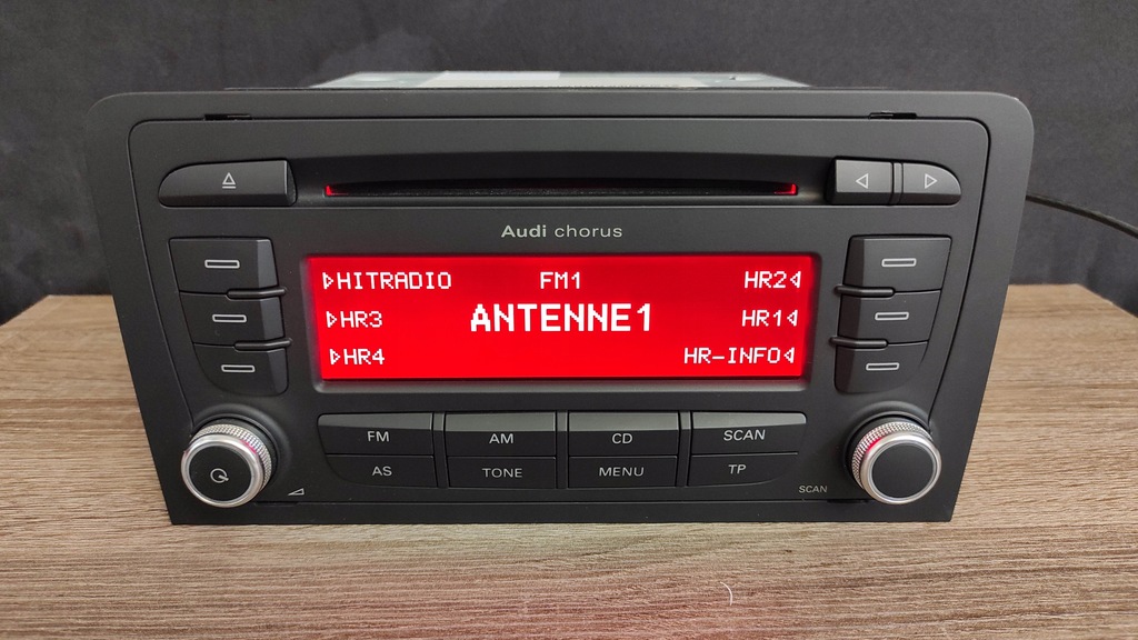 NOWE radio CD AUX Audi Chorus A3 8P 8P0 Concert - 14114396546 - oficjalne archiwum Allegro