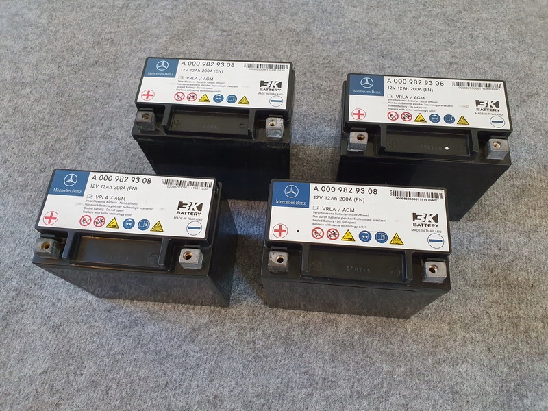 MERCEDES A0009829308 AKUMULATOR DODATKOWY ORYGINAŁ - 8559567036 ...
