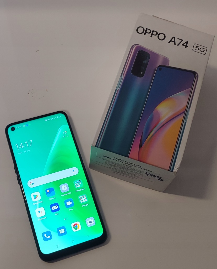 Smartfon Oppo A74 5G 6/128 GB (4743/22) - 13192162895 - oficjalne ...