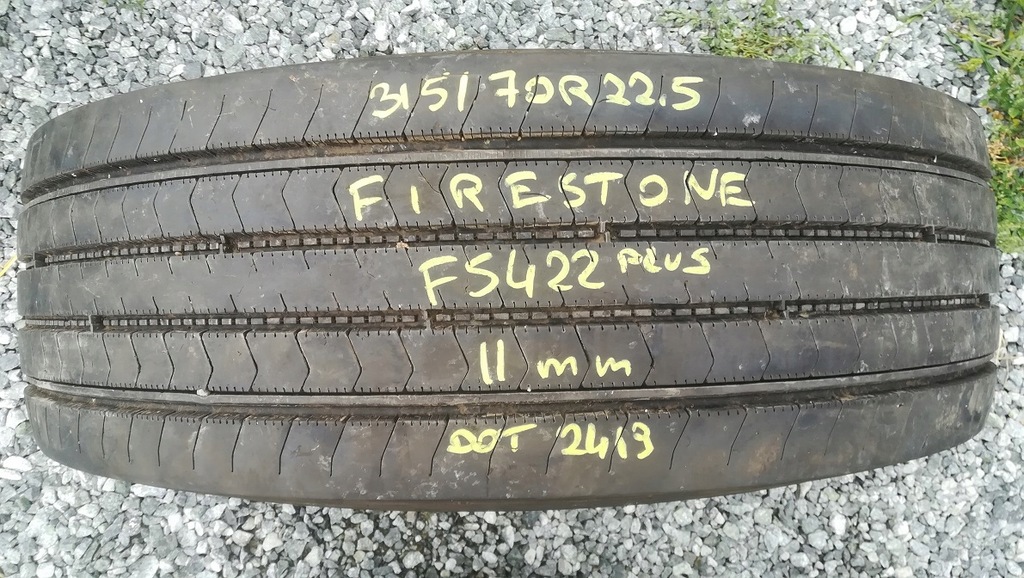 Opona 315/70R22,5 FIRESTONE FS422 PLUS 11mm x1 - 11133237233 ...