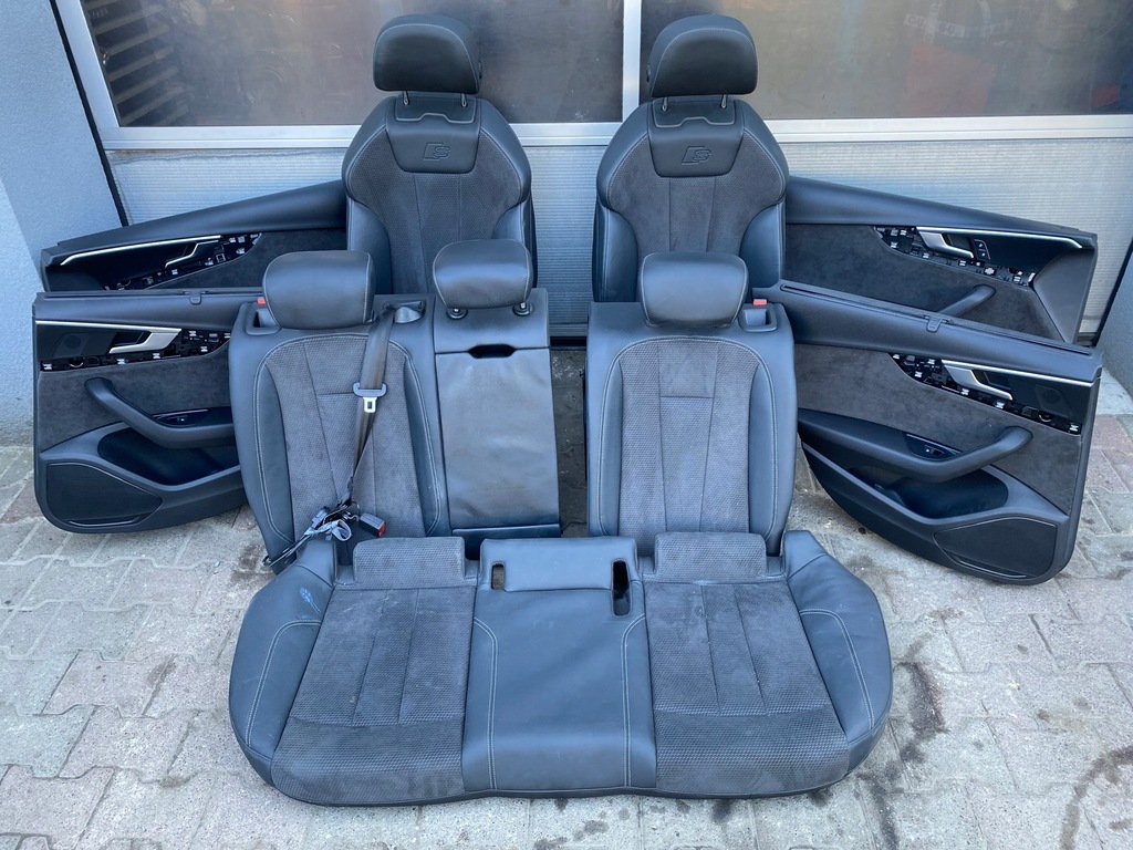 Audi A4 B9 Kombi S Line Fotele Kanapa Boczki 11922664374 Oficjalne