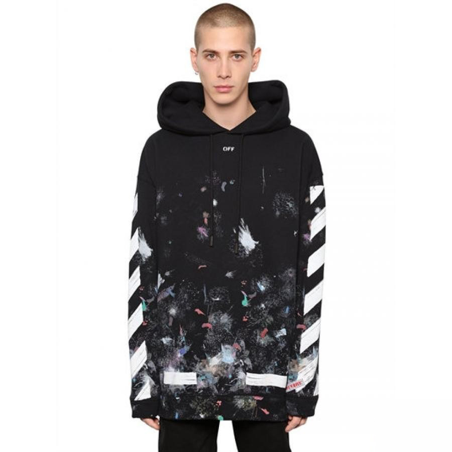 OFF WHITE Bluza z kapturem Moda Uliczna Rozm. XXL - 7258925723 ...