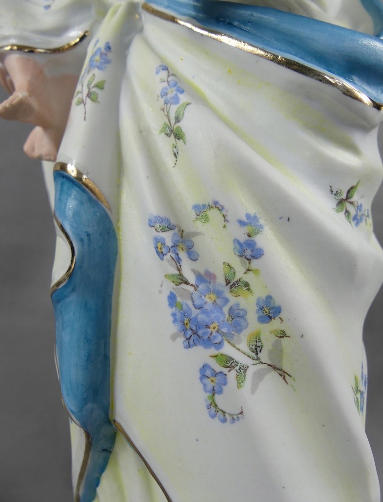 Św. JÓZEF z Dzieciątkiem JEZUS figura BISKWIT 40cm - 13057378757 ...