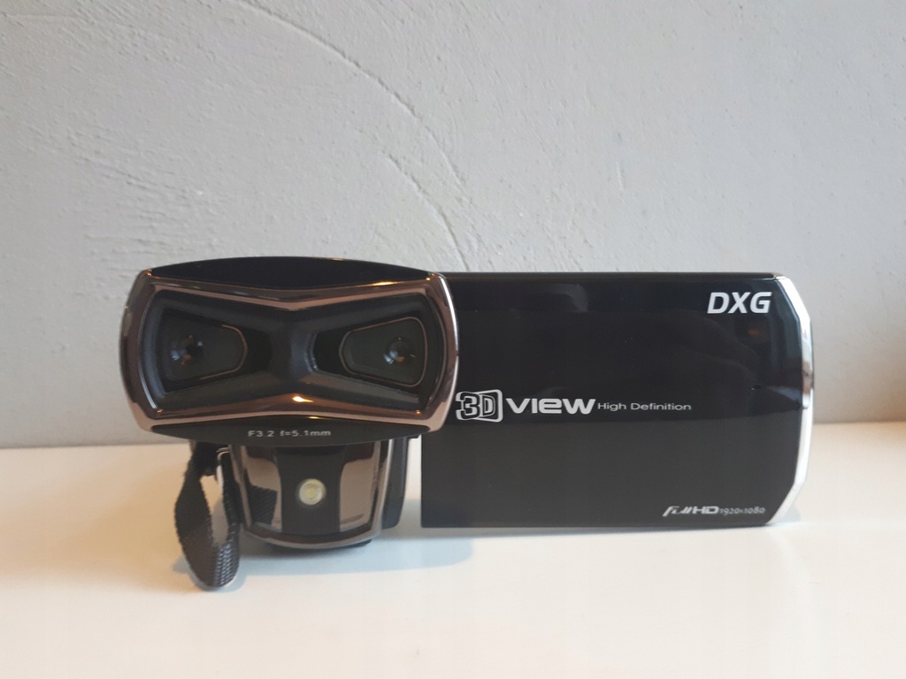 KAMERA 3D DXG DVX-5F9 FULL HD OKAZJA! 3929/18 - 7708050117 - oficjalne ...