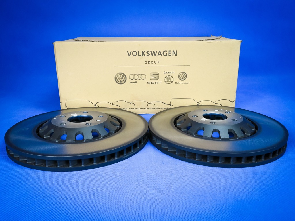 Tarcze hamulcowe przód Audi Q7 4M 4M0615301AD - 7175580106 - oficjalne ...