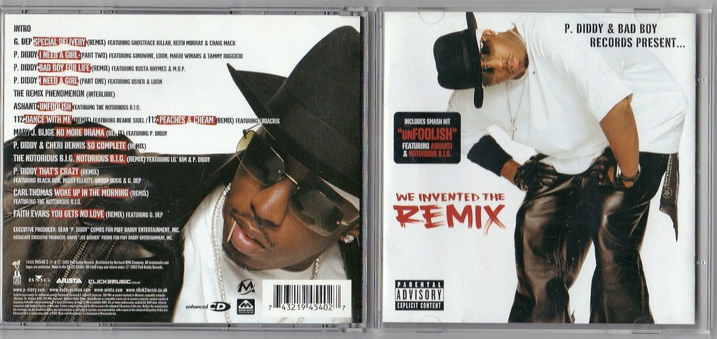 P. Diddy & Bad Boy Records present - 12281510309 - oficjalne archiwum ...