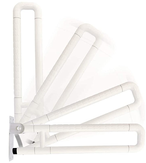 Uchwyt składany PORĘCZ TOALETOWY WC DLA INWALIDY - 13328527691 ...