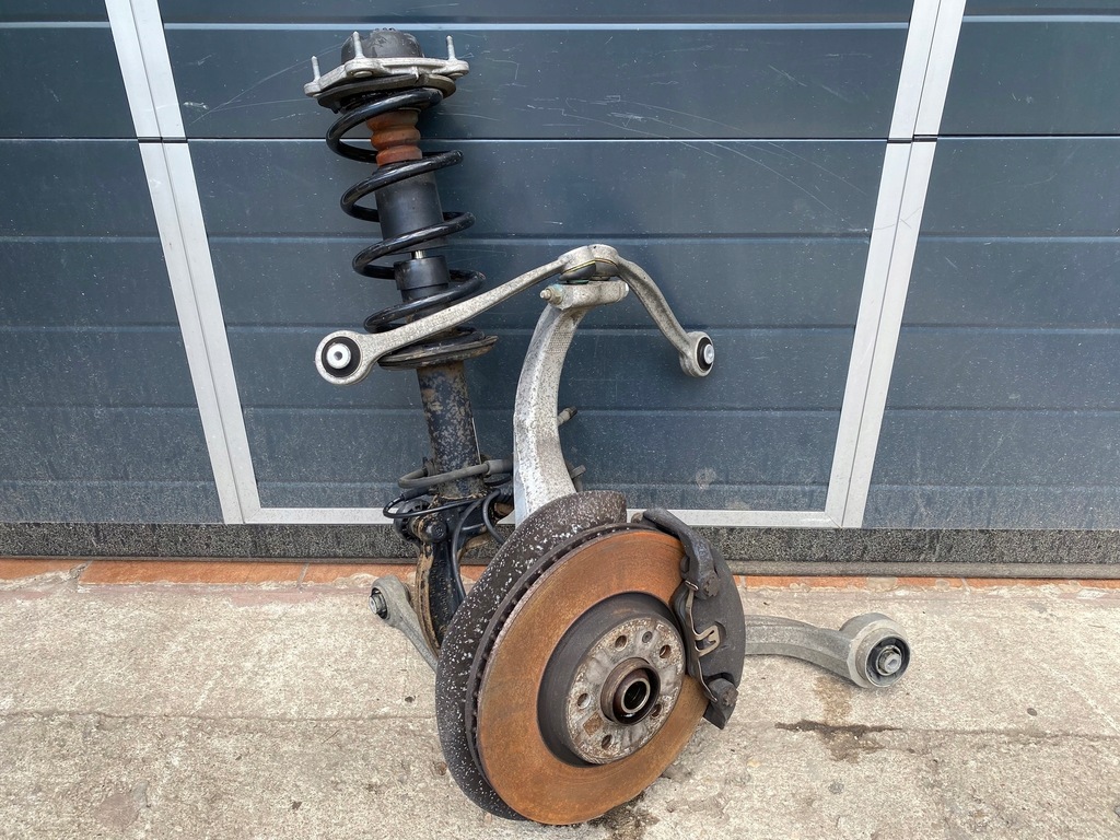 AUDI A6 C7 ZAWIESZENIE PRZEDNIE LEWE ZWROTNICA - 12345523296 - oficjalne archiwum Allegro