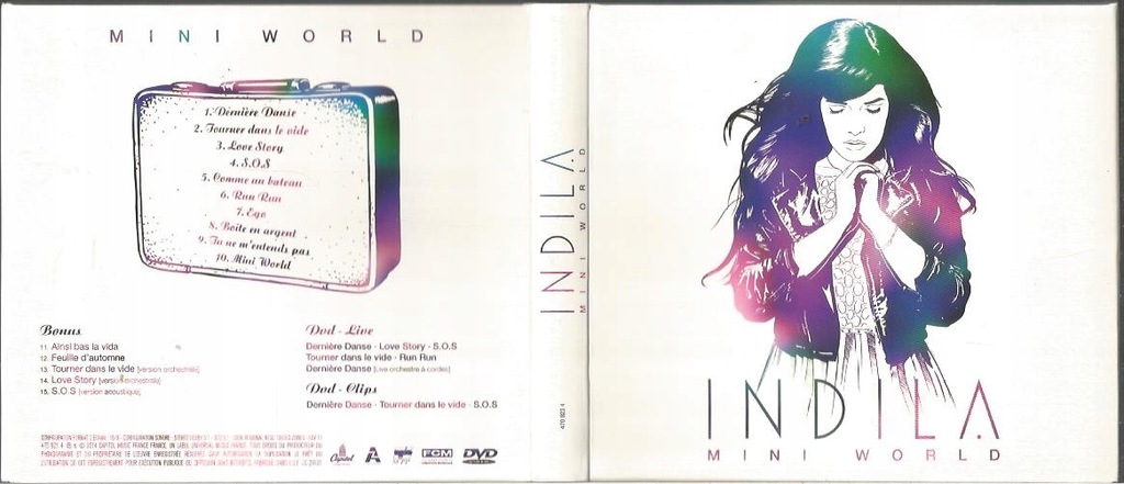 Indila Mini World [CD+DVD] 2014 / Capitol - 13187892180 - oficjalne ...