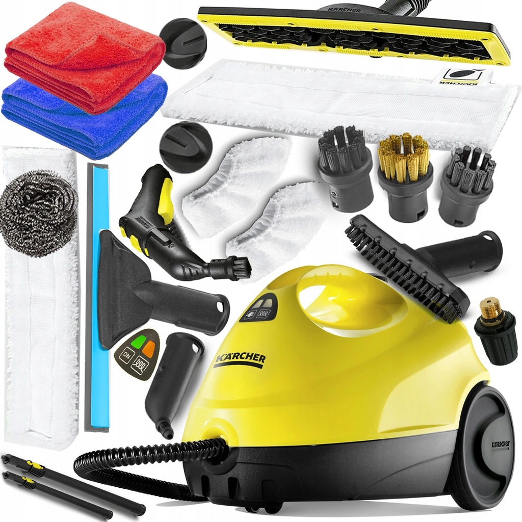 KARCHER SC2 PAROWNICA MOP PAROWY MYJKA DO OKIEN XL - 11727433336 ...