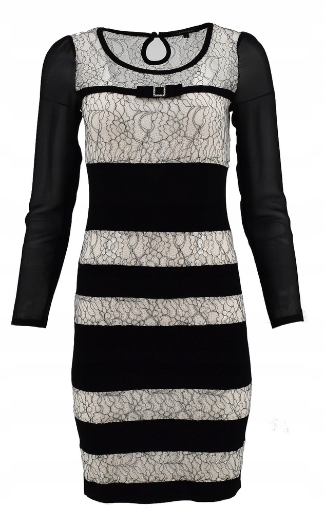 LEO GUY sukienka ołówkowa z koronką S 36 % - 12705767269 - oficjalne ...