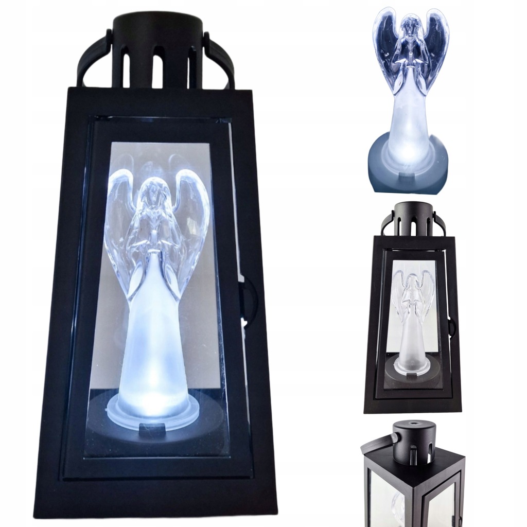 ZESTAW ZNICZ LED ELEKTRYCZNY ELEGANCKI WIĘCEJ NIŻ 75H DUŻY 20CM NA ...