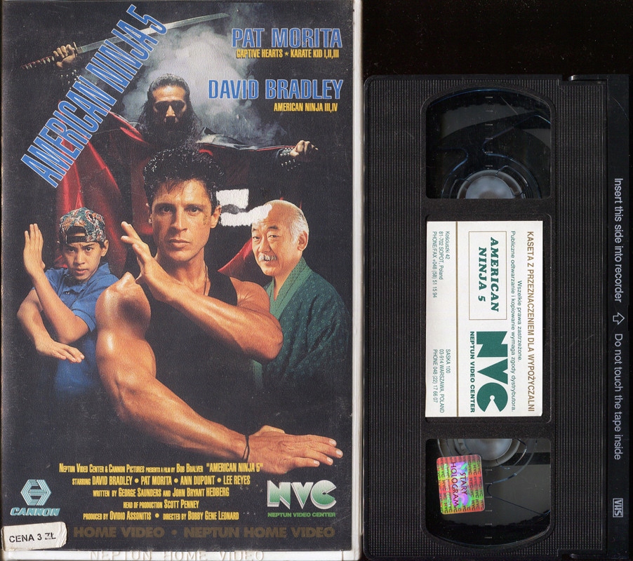 Amerykański Ninja 5. Kseta VHS - 12845131156 - oficjalne archiwum Allegro