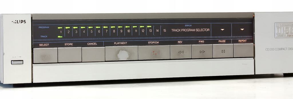 PHILIPS CD 200 HI-ENDOWY ODTWARZACZ CD VINTAGE - 9117976458 - oficjalne ...