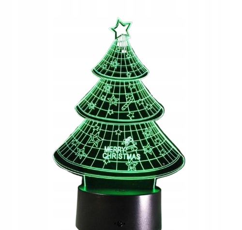 LAMPKA LED NEON-OWA CHOINKA CHOINECZKA ŚWIĄTECZNY NASTRÓJ PREZENT ...