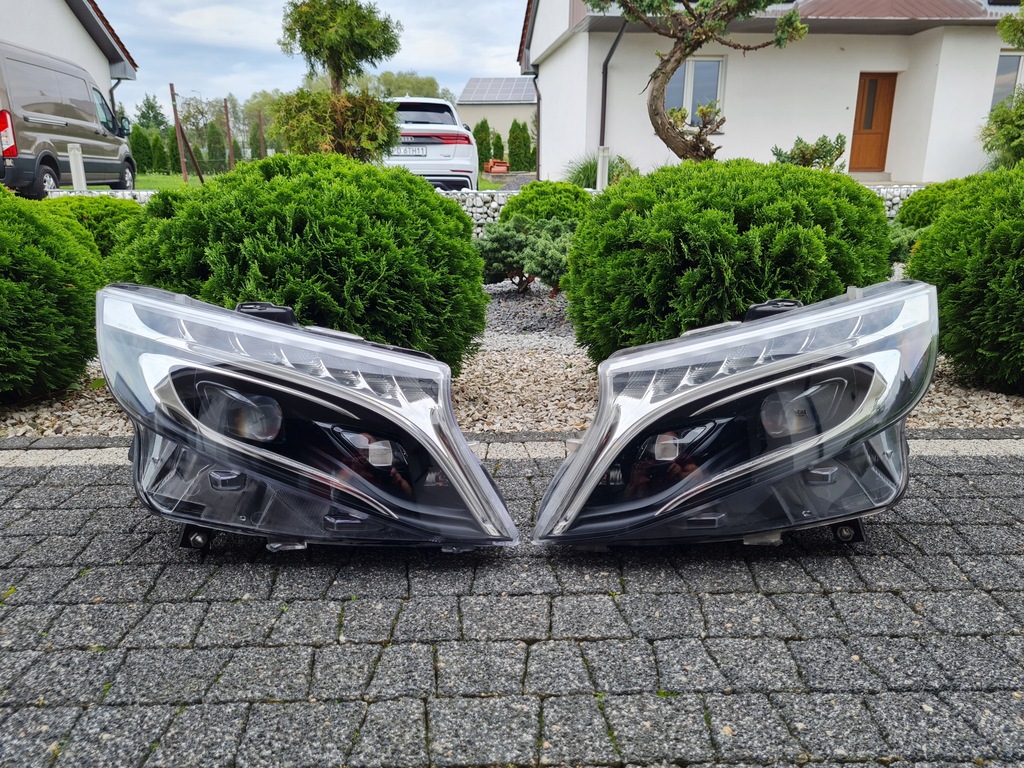 Mercedes V Klasa Vito Lift 447 Full Led ILS Czarne - 14308397883 ...