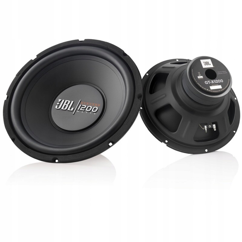 Głośnik basowy JBL GT-X 1200 1200W/300W RMS 4Ohm - 6702215294 ...