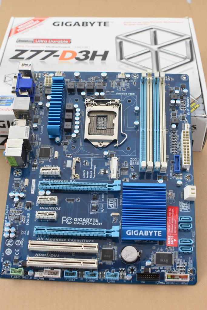 Gigabyte GA-Z77-D3H - 8303610017 - oficjalne archiwum Allegro