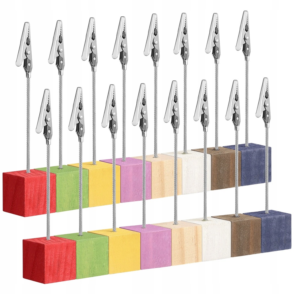 MENU TABLE SIGN HOLDER MEMO STANDS WOODEN PLACE - 14321808231 ...